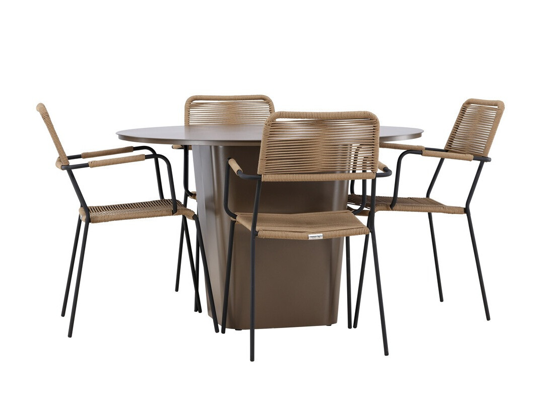 Komplet mize in stolov Dallas 4667 - Vrtno pohištvo | Pohistvo.si