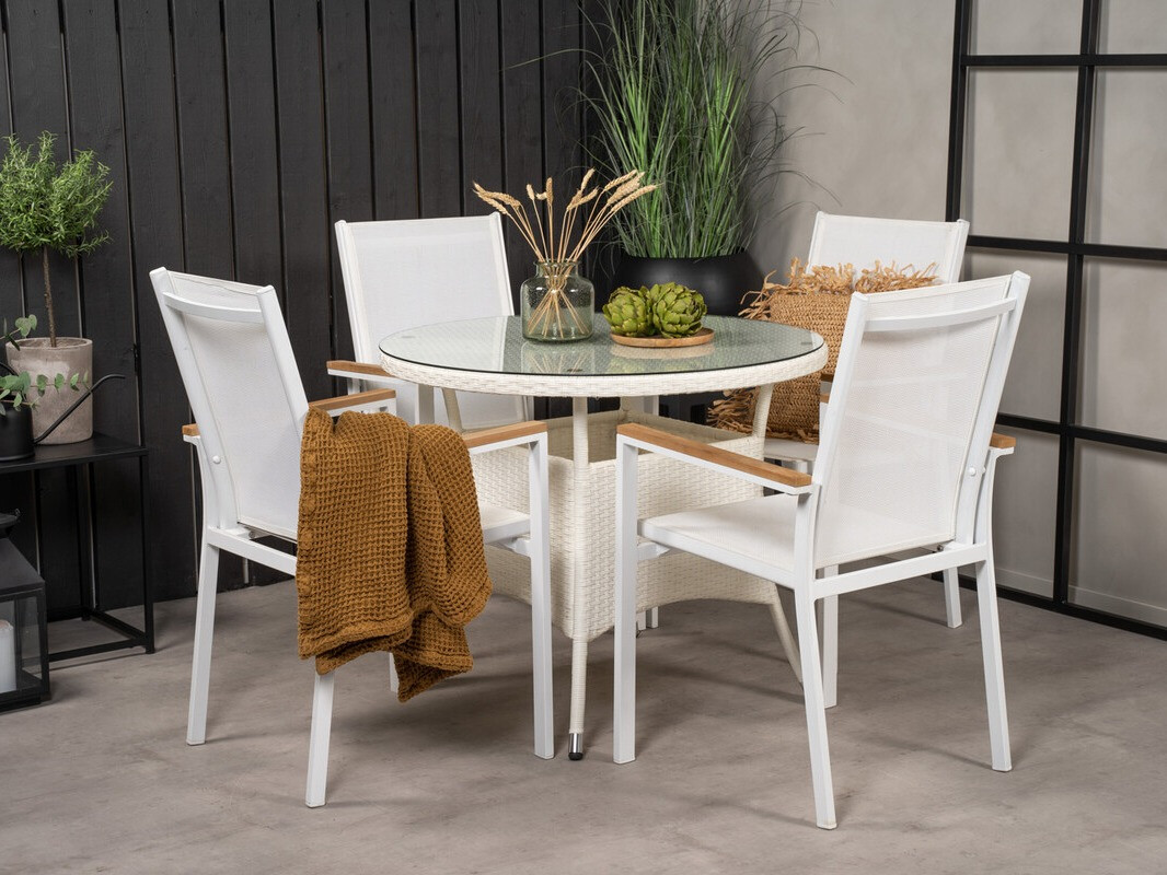 Komplet mize in stolov Dallas 4801 - Vrtno pohištvo | Pohistvo.si
